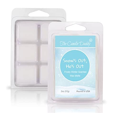 The Candle Daddy Snows Out Hos Out Frosty Winter Scented Wax Melt 1 Pack 2 Ounces 6