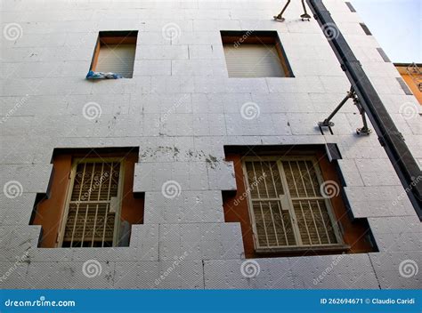 Insulating Panels Of Molded Expanded Polystyrene Stock Image Image Of
