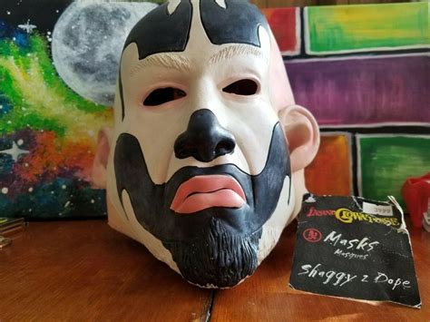 Shaggy 2 Dope Insane Clown Posse Juggalo Psychopathic Mask 2010 New W
