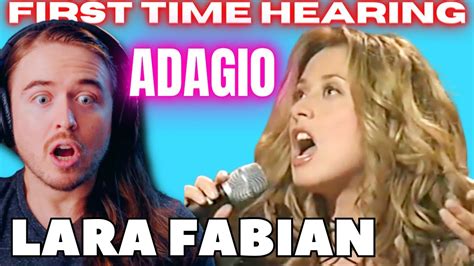 Lara Fabian Adagio Reaction First Time Hearing Youtube