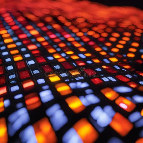 an abstract digital illustration of midi madness stock illustration