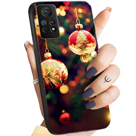 Etui Szklane Do Xiaomi Redmi Note Wzory Święta Mikołaj Renifer Glass Hello Case Sklep