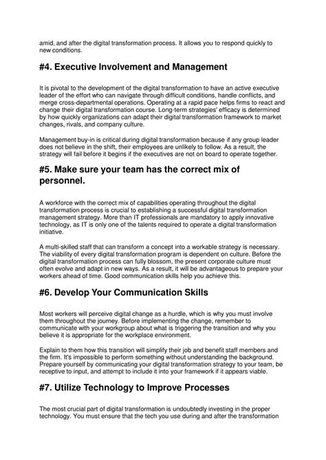 Ppt Know The 7 Key Components Of Digital Transformation Strategy