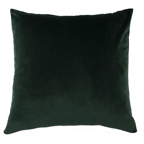 Furn Aurora Ribbed Velvet Feather Filled Cushion Diy At Bandq