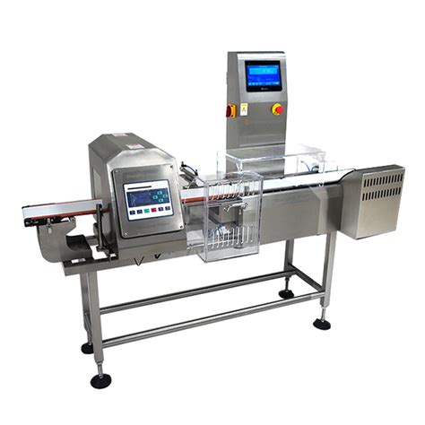 High Speed Checkweigher And High Sensitivity Metal Detector Combination System Shanghai Shigan