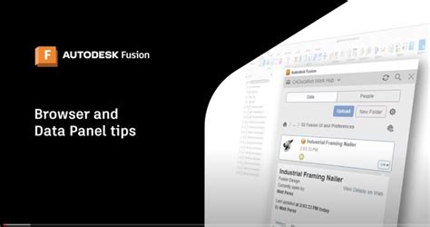 Autodesk Design And Manufacturing On Linkedin Unsure Of How To Navigate The Autodesk Fusion Data