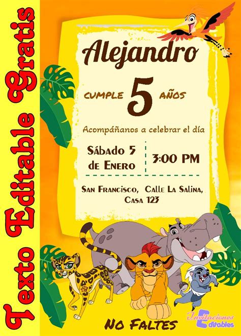 Invitación de La Guardia del León 01 01 Sólo quitar marca de agua