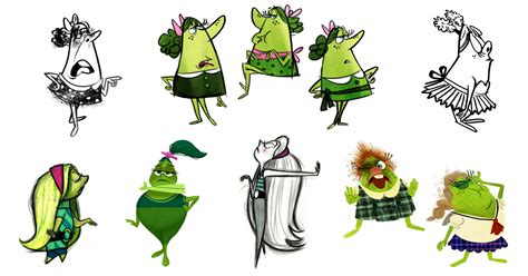 Disney Concept Art Pixar Concept Art Inside Out Chara
