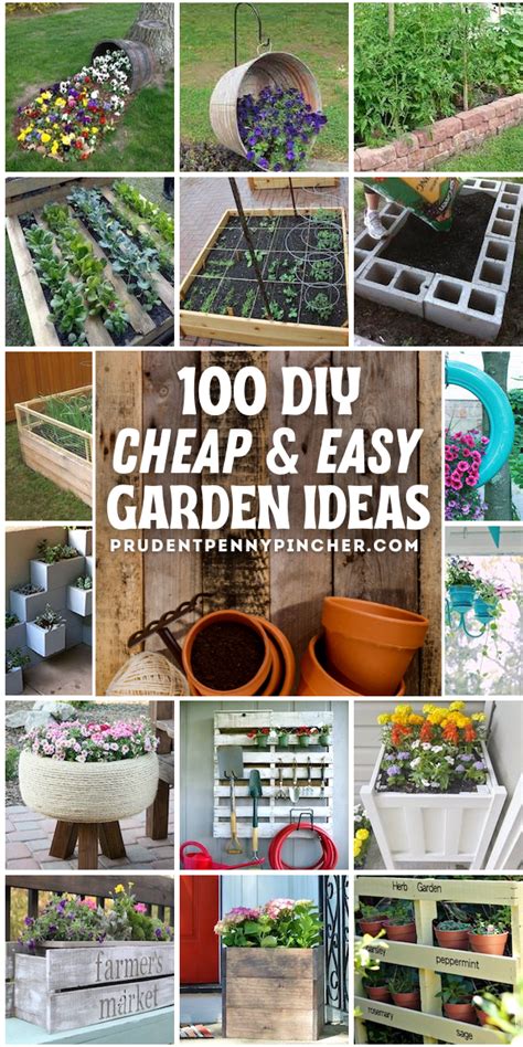 120 Cheap And Easy DIY Garden Ideas Diy Container Gardening Diy