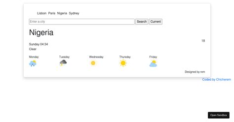 Week5updated Forked Codesandbox