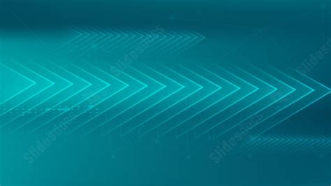 Green Technology Logo Arrow Powerpoint Background For Free Download Slidesdocs