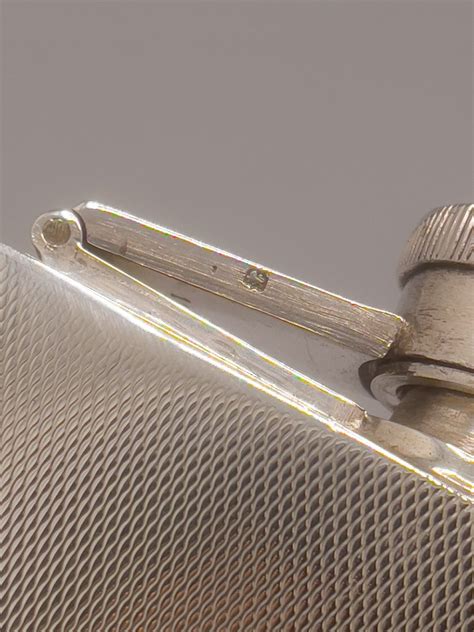 Proantic Dunhill 1919 Sterling Silver Alcohol Flask