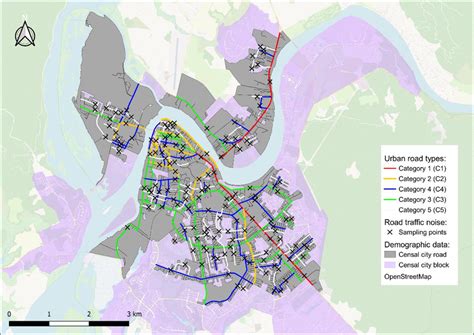 Urban Road Types Of Categorizations Road Traffic Noise Sampling Download Scientific Diagram