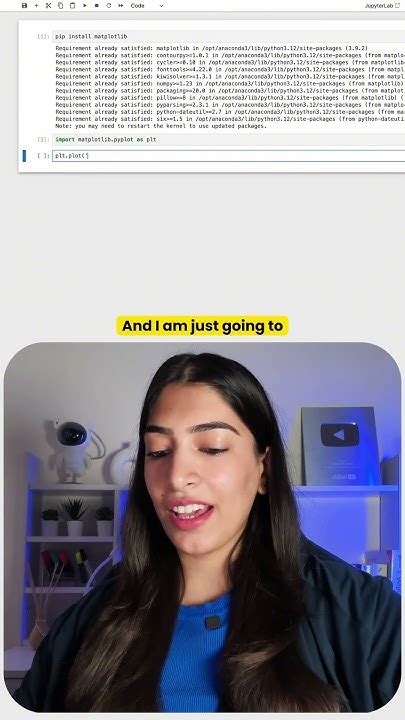 Create Basic Plot In Matplotlib Getting Started For Beginners Youtube