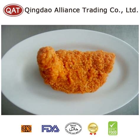 Frozen Quick Cooked Fried Roasted Breaded Chicken Breast Joint Wing