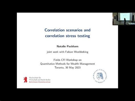 free video correlation scenarios and correlation stress testing from fields institute class