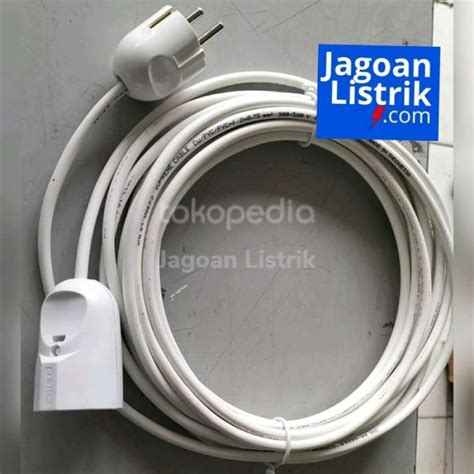 Jual Set Sambungan Kabel Listrik Extension Steker Broco Panjang 1 10