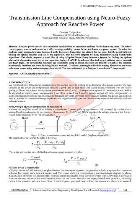 pdf transmission line compensation using neuro … line compensation