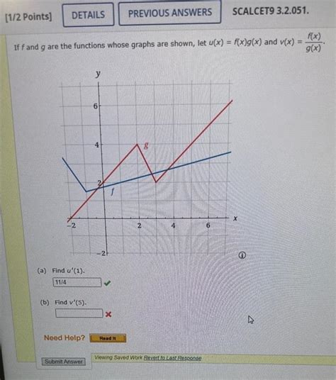 Solved If F And G Are The Functions Whose Graphs Are Shown Chegg Com