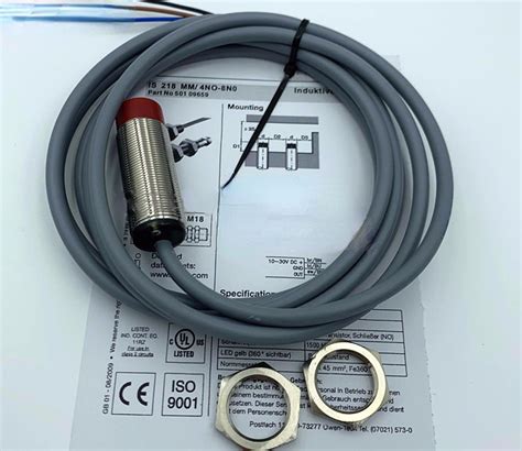 Proximity Switch Is 218 Mm 4no 8n0 Dc Three Wire Pnp Normally Open High Temperature Resistance