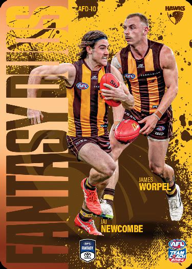 Jai Newcombe James Worpel Afd 10 Fantasy Duos 2024 Teamcoach Afl