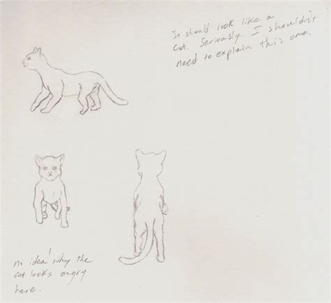 Cat Concept Sketch Image Cat Life Gs Mod For Half Life Moddb