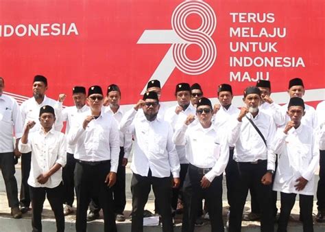 Upacara HUT Kemerdekaan RI Ke 78 Diwarnai Ikrar Mantan Napiter Asal
