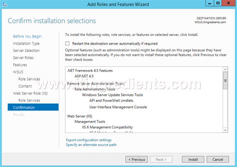 install wsus on server 2012 r2 windows server update services