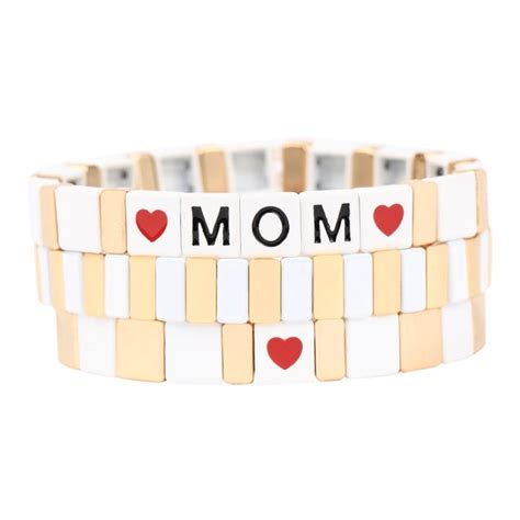 Tile Bracelets Etsy