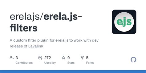 GitHub Erelajs Erela Js Filters A Custom Filter Plugin For Erela Js