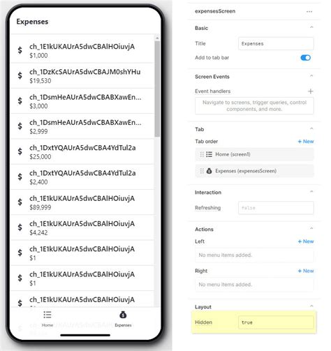 Major Bug Screen Visibility Hidden Value Ignored 💬 Mobile Retool