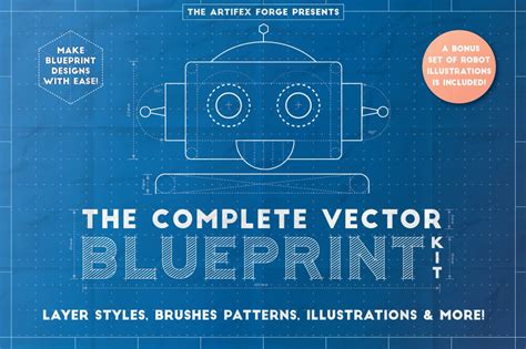 The Complete Vector Blueprint Kit From The Artifex Forge Only 9
