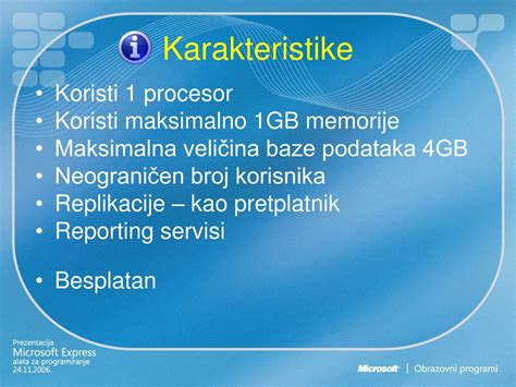 PPT Microsoft SQL Server 2005 Express Edition PowerPoint Presentation