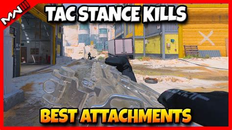 How To Get Tac Stance Kills Easily Best Attachments Youtube