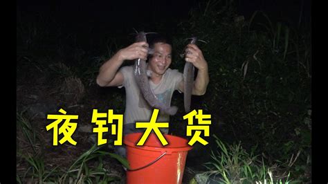 小深潭夜钓真疯狂，大货咬钩瞬间水面都沸腾了，阿琪这次收获满满【农村阿琪】 Youtube