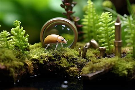 Premium Photo Spring Exploration Bug Hunting Adventure