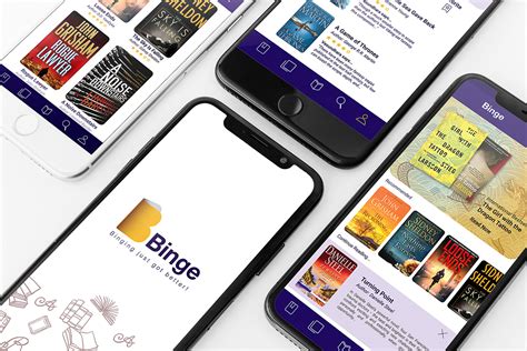 UI UX Of An E Reader Mobile App On Behance