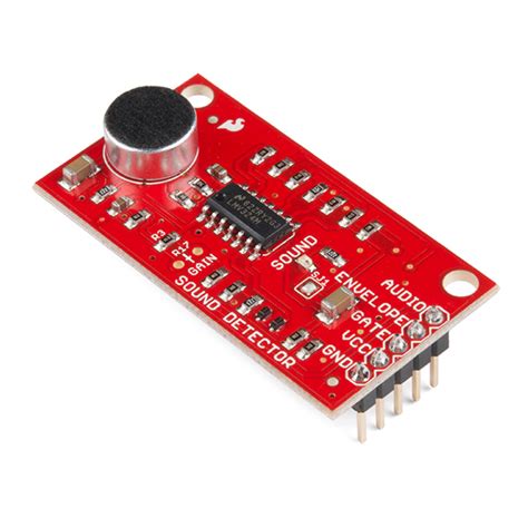 Sparkfun Sound Detector With Headers Buy In Australia Sen 14262 Sparkfun Core Electronics