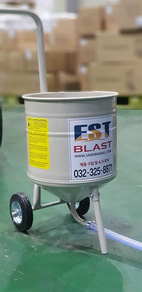 샌드블라스트 전문 샌딩몰 2019년 히트 예감 신상품 보급형 이동식 샌드블라스트 Pt 25