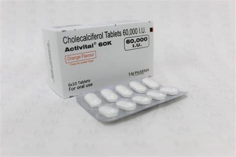 Cholecalciferol Chewable Tablets Usp 60 000iu Cholecalciferol