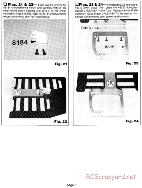 Team Associated Manual Rc10lss 8005 8006 • Rcscrapyard Radio