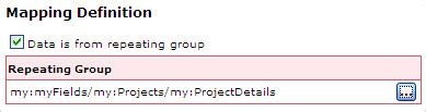 9 Click On The Icon To Display The Schema Tree Task Pane And Select The Repeating Group For