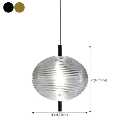 Modern Glass Shade Hanging Ceiling Light 1 Head Pendant Light For