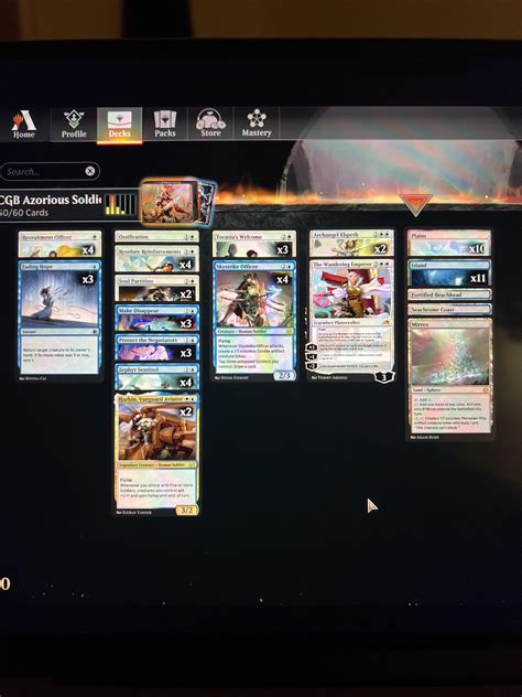 Help How Can I Improve This Azorius Soldiers Card Draw Deck R Magicarena