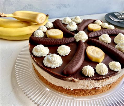 Schoko Bananen Torte Erdbeerschokolade
