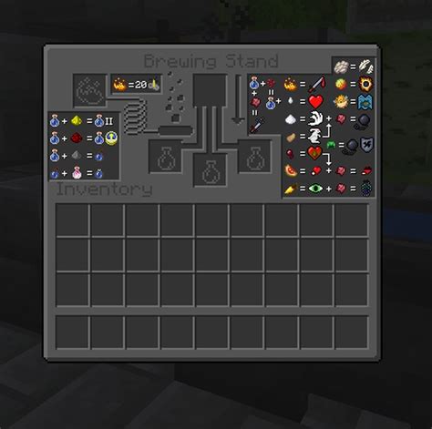 Dark Mode Brewing Guide Minecraft Texture Pack