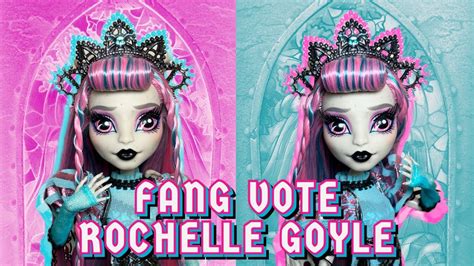Monster High Fang Vote Rochelle Goyle Collector Doll Unboxing And Review