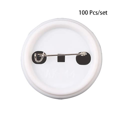 100 Pcs 수 제 Needwork 소재 Tinplate 배지 에코 친화적 인 장식 공예 아트 Diy 옷 바느질 핀 단추 부품 선물뱃지 Aliexpress