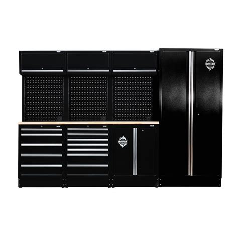 Shop Bunker 15 Piece Modular Storage Combo With Worktop 2955mm Workbenches Zoro Uk Business