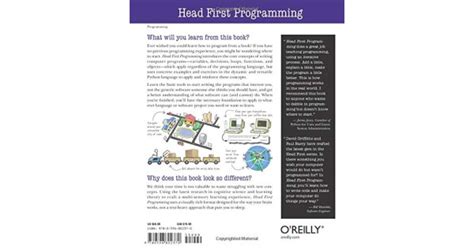 buy head first programming a learner s guide to programming using the
